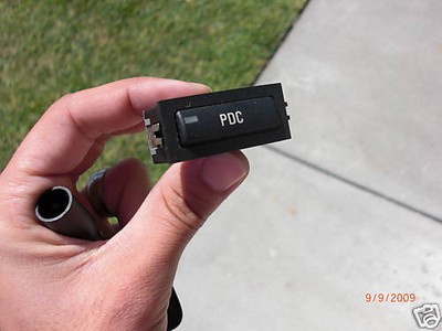 BMW E39 E38 PDC PARKING ASSISTANCE SWITCH OEM 740iL 740i 750iL 528i ...