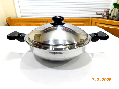 SALADMASTER 5 QT WOK 316Ti TITANIUM STAINLESS STEEL WATERLESS COOKWARE | eBay