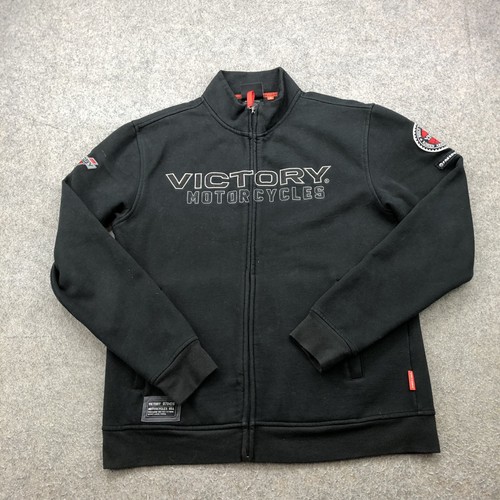 Victory Motorcycles Jacket Mens Medium Full Zip Biker Racing ...