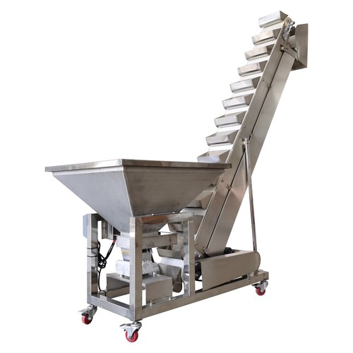 Bucket Elevator Feeder Conveyor Feeder 40Gal 220V Granular Feeding ...