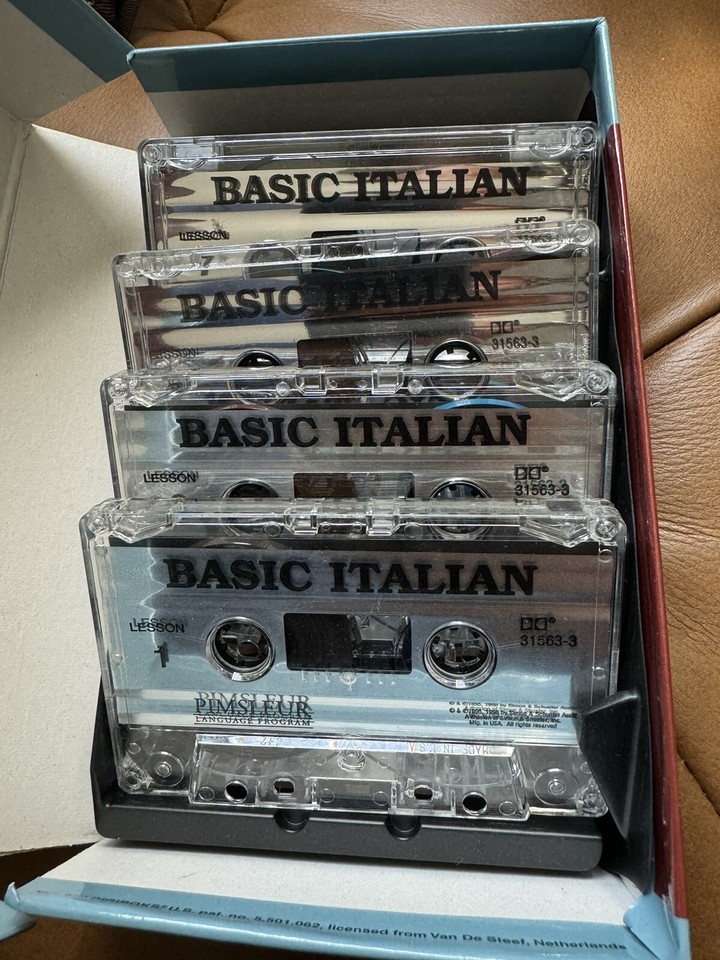 pimsleur italian language program totally audio cassettes | eBay UK