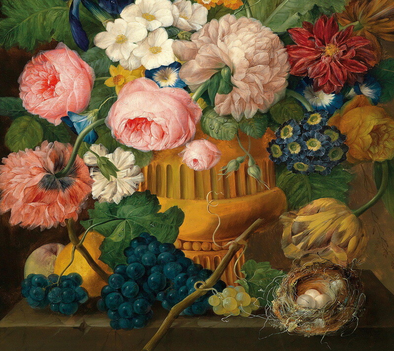 Flowers classical Art Giclee Printed Oil Painting Print | eBay