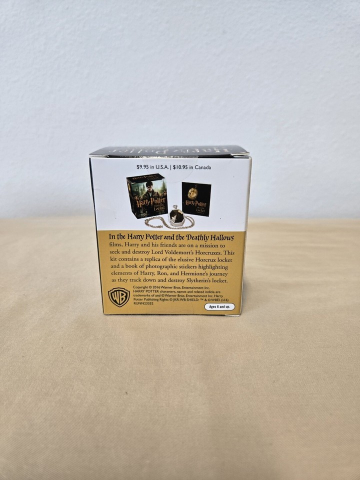 Harry Potter Horcrux Locket Necklace + Sticker Kit 2016 New Sealed Box ...