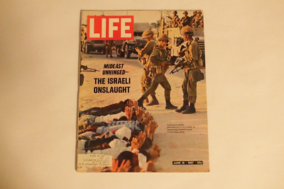 LIFE MAGAZINE JUNE 16 1967 MIDEAST UNHINGED ISRAELI ONSLAUGHT | eBay