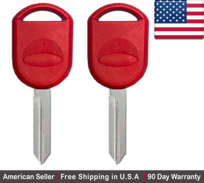 2x New Transponder Ignition Car Key for Ford Lincoln Mercury Mazda 40 ...