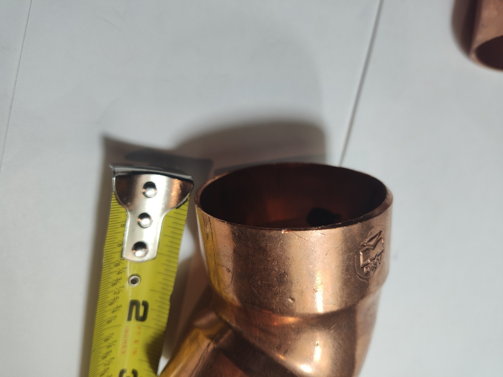 Streamline W 07422 2" Nom C Copper 45 Degree Dwv Elbow LOT Of 4 | eBay