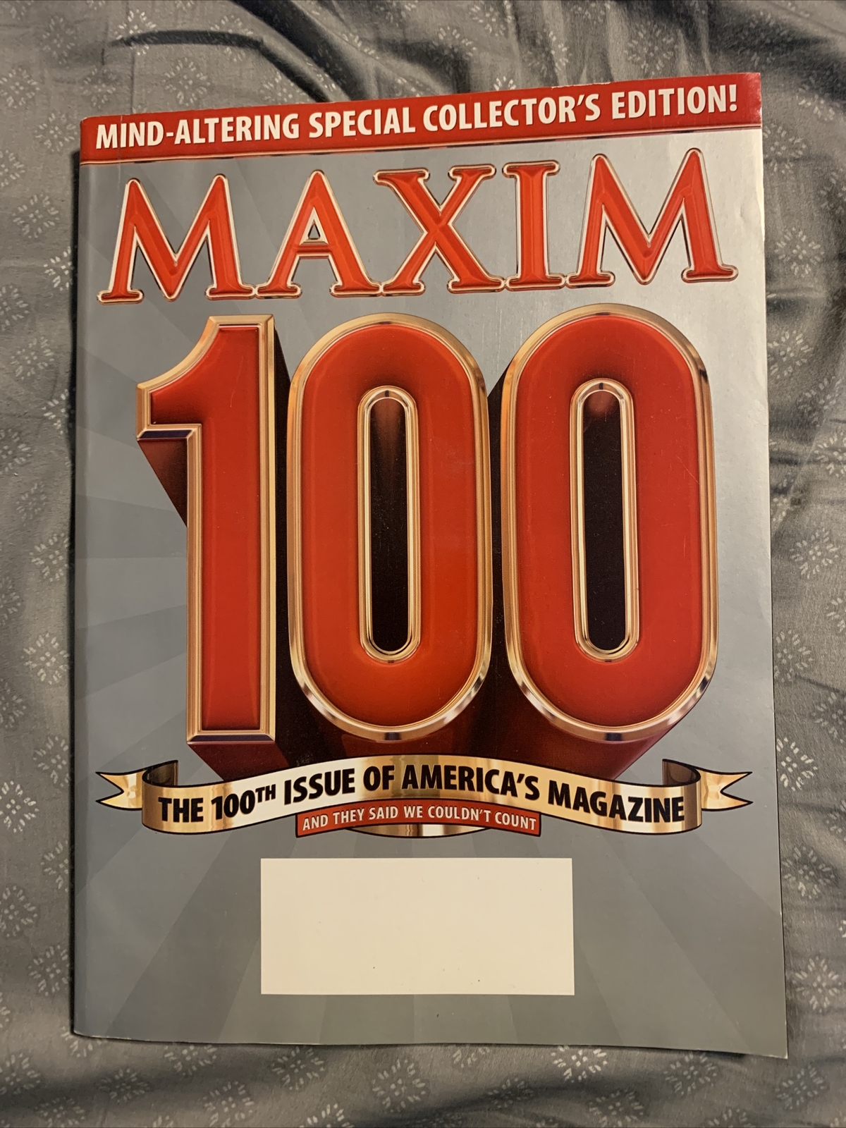 Maxim Magazine April 2006 - 100th Issue (Mind-Altering Special ...