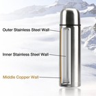 1 L Thermos Stainless Steel Flask Hot Insulated Vacuum Bottle Water Tea ...