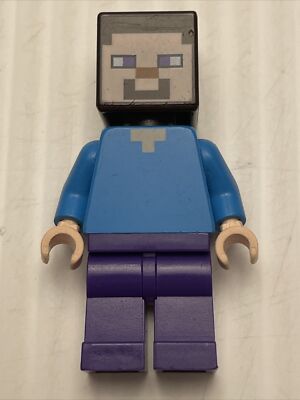LEGO Mini figure figurine Steve Minifig Minecraft min009 | eBay