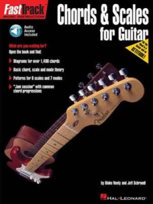 Chords & Scales for Guitar (Fast Track Music Instruction) - VERY GOOD ...