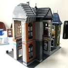 City Street MOC Building Blocks Set, Modular Shops DIY Model Bricks Toy ...