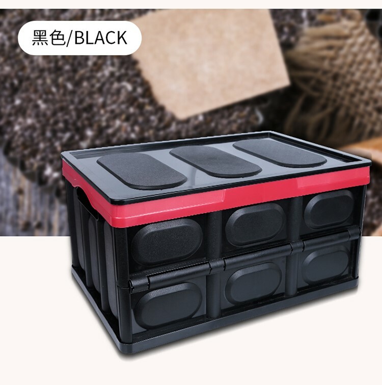 Collapsible Stackable Plastic Storage Box for Your Home, Office, or Car ...