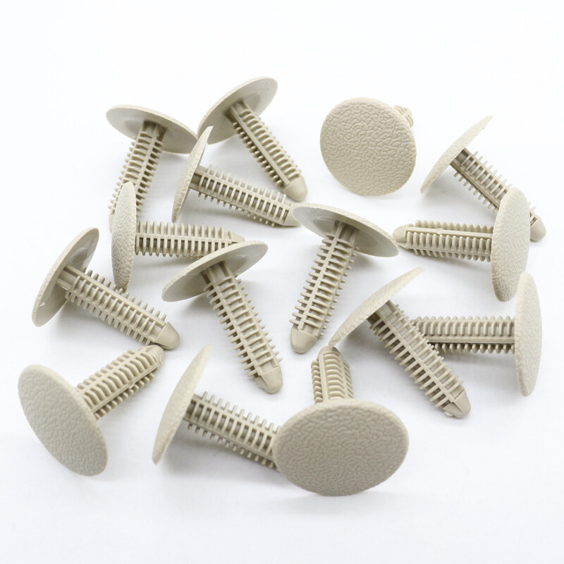 25Pcs Tan Roof Lining Clip Nylon Retainers Fastener XW7Z-6302354-AA6 ...