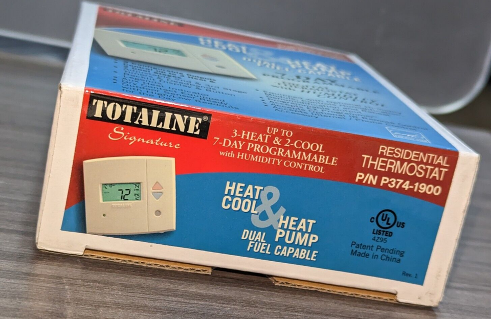 Totaline P374-1900 2-Cool/3-Heat 7 Day Programmable Thermostat | eBay