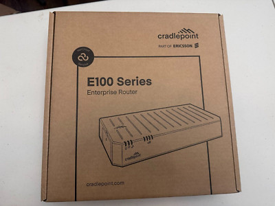 Cradlepoint BH05-0100C4DE100 Series Enterprise Router NEW E100 Series ...