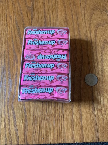 Vintage unopened Box of Freshen Up Bubble Gum | eBay