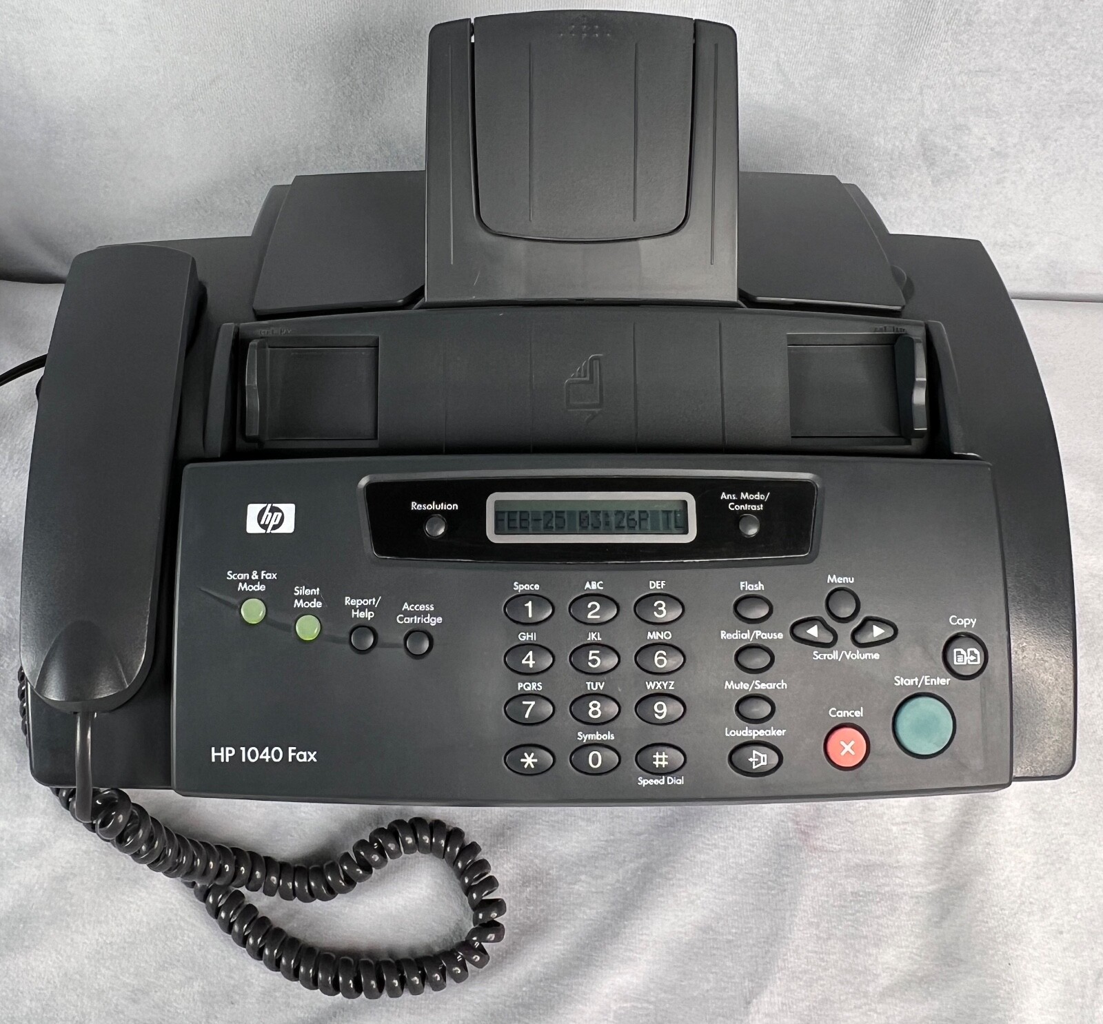 HP 1040 FAX Tested Great Condition Scan Copy Fax Model No. SDGOB-0403 ...