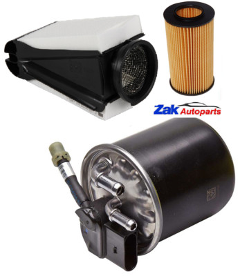 FOR MERCEDES C CLASS (2014-2018) 2.1 BlueTEC/D AIR OIL & FUEL FILTER ...