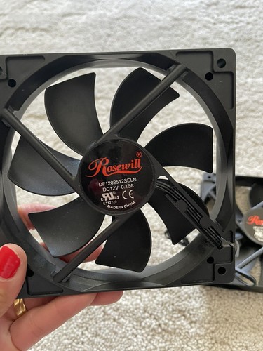 Rosewill DF1202512SELN Computer Case Fan | eBay