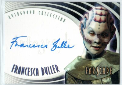 FARSCAPE 2002 SEASON 3 A20 FRANCESCA BULLER AS RAXIL AUTOGRAPH | eBay