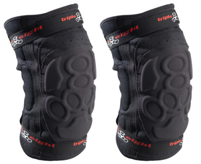 Triple Eight Exoskin Knee Pads Pad Set Triple8 Exoskin Knee Lg | eBay