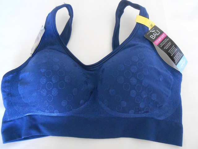 Bali 3488 Revolution Comfort Flex Fit Shaping Wirefree Bra Blue Medium ...