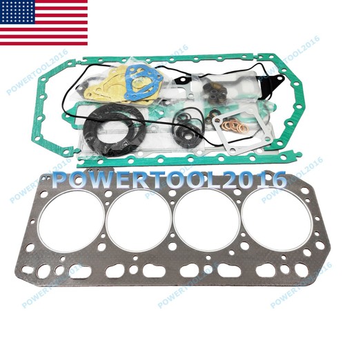 New Full Gasket Set 129407-01340 for Yanmar 4TNV88 4TNE88 Engine 719609 ...