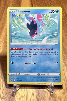 Finneon 040/196 SWSH Lost Origin Non Holo Pokemon Card NM | eBay