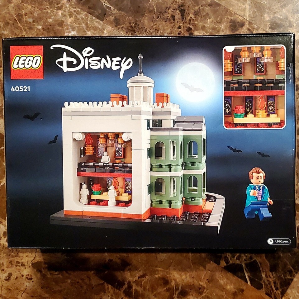 Lego 40521 Disney Mini Haunted Mansion - New Sealed Exclusive Ages 12 ...