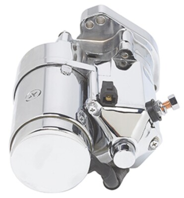 2.0 Kw HIGH TORQUE STARTER CHROME HARLEY CUSTOM RIGID CHOPPER SOFTAIL ...