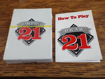 Draw 21 Card Game - Sealed Deck with Instructions - Paulson Playing ...