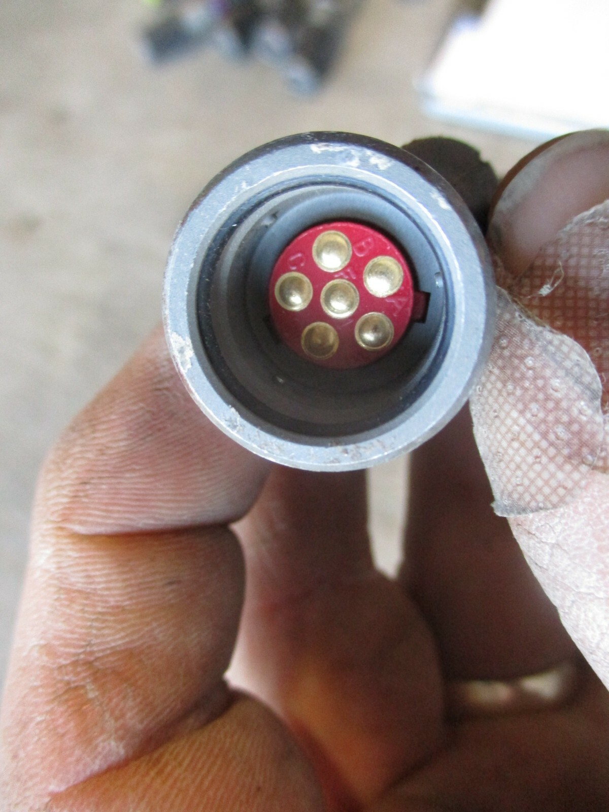 Used? 10" Commo Data Cable, SINCGARS RT-B w/ 6 Pins, Military Radio ...