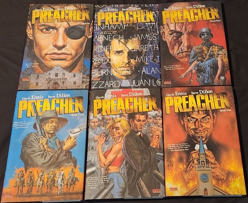 Preacher Complete Hardcover Book 1 - 6 /Vertigo imprint of DC Comics ...