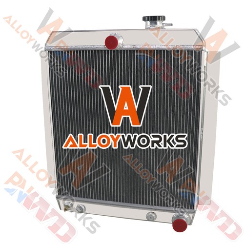 3 Row Aluminum Radiator FOR 1947-1954 52 Chevy Truck 3100 3600 3800 ...