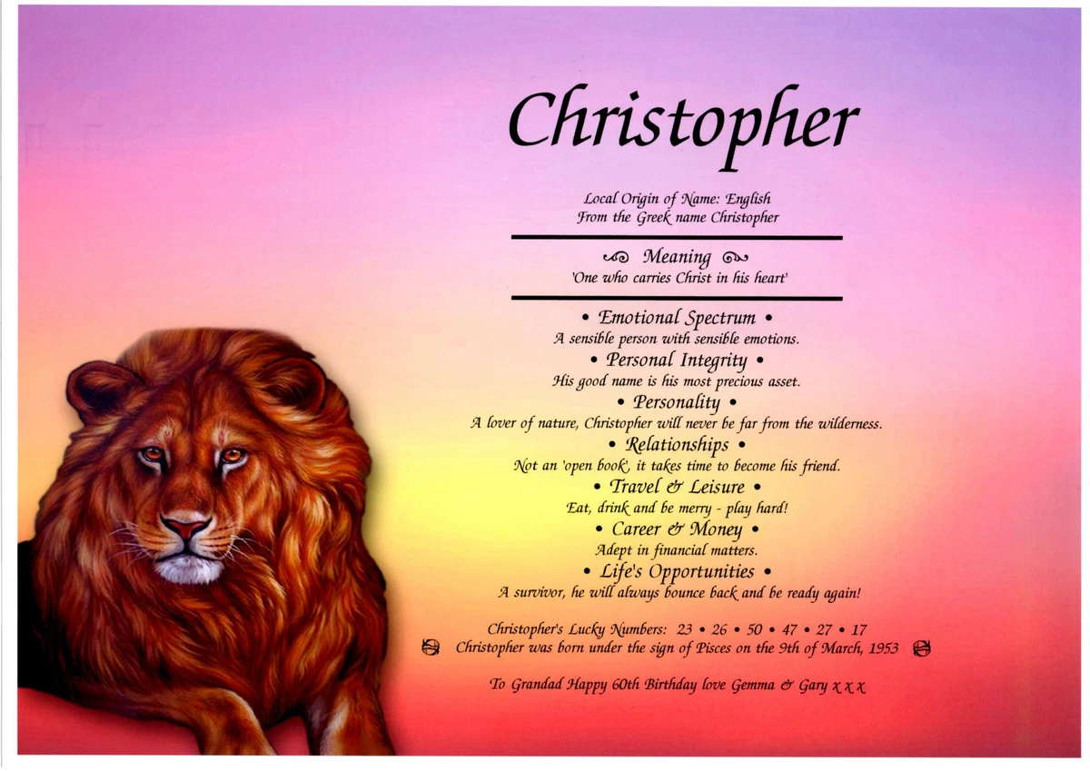 Integrity Lion Poster
