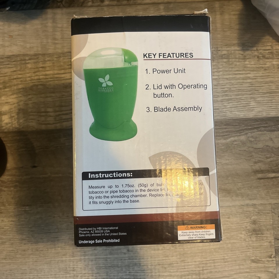 Electric Tobacco Shredder, Cutter, Cut Converter, Dried Herb Spice ...