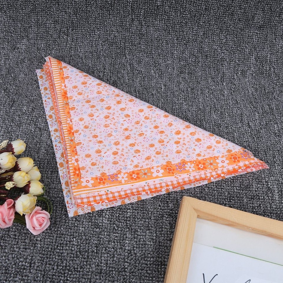 DIY Handcraft Floral Printed Cotton Cloth Sewing Craft Cloth Set ...