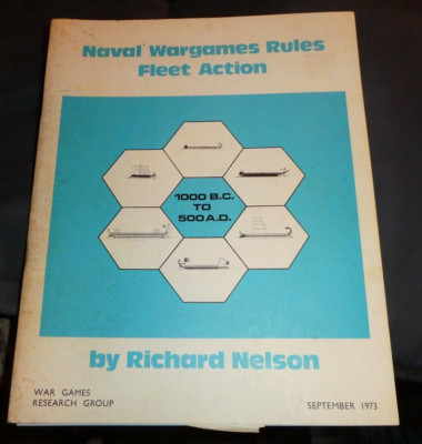 War Games Research Group - NAVAL WARGAMES Rules Fleet Action - 1973 ...
