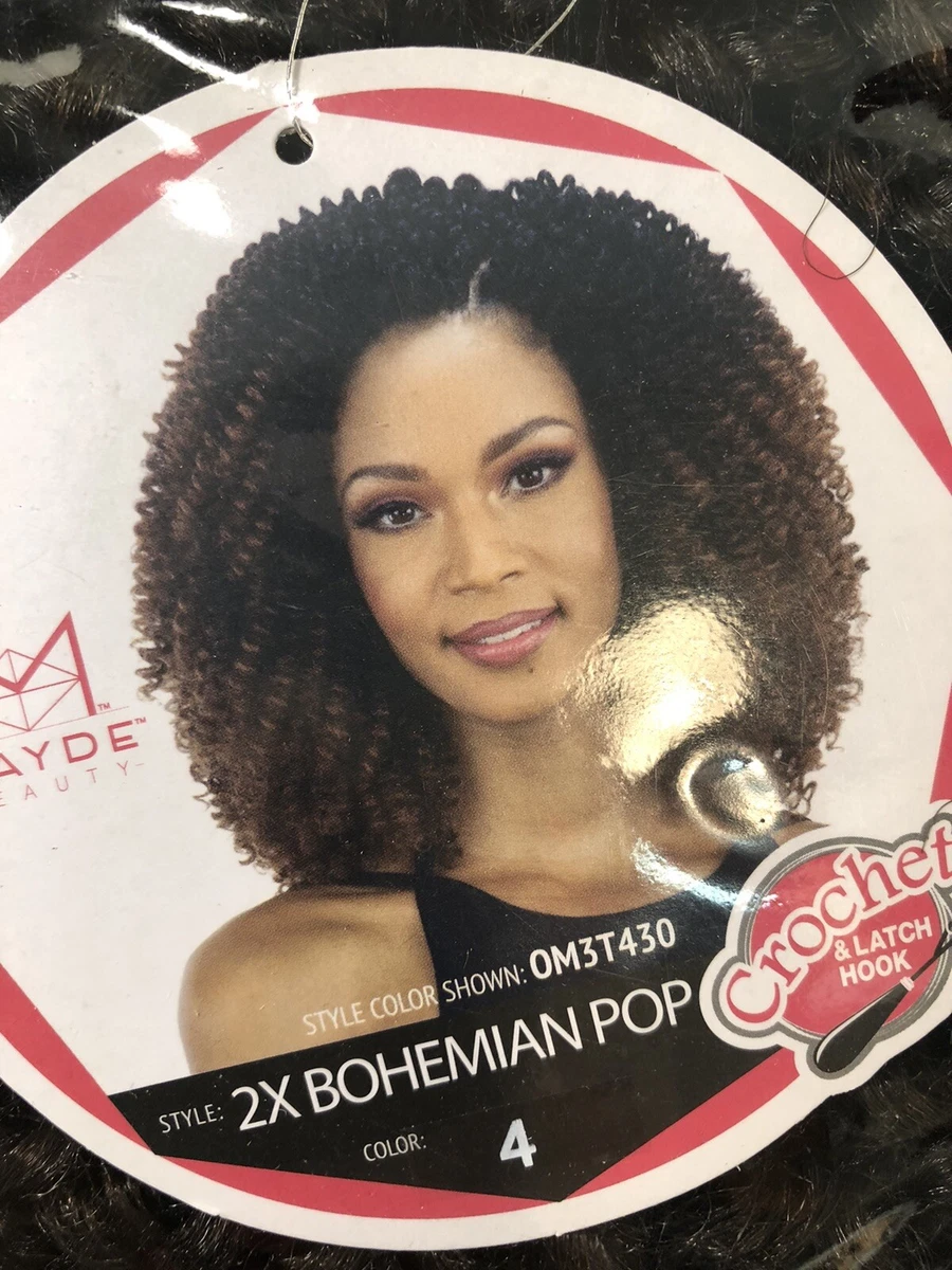 Bohemian Curly Latch Hook Hair