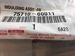 Toyota Genuine OEM MOULDING ASSY, FRONT DOOR BELT, RH LAND CRUISER ...