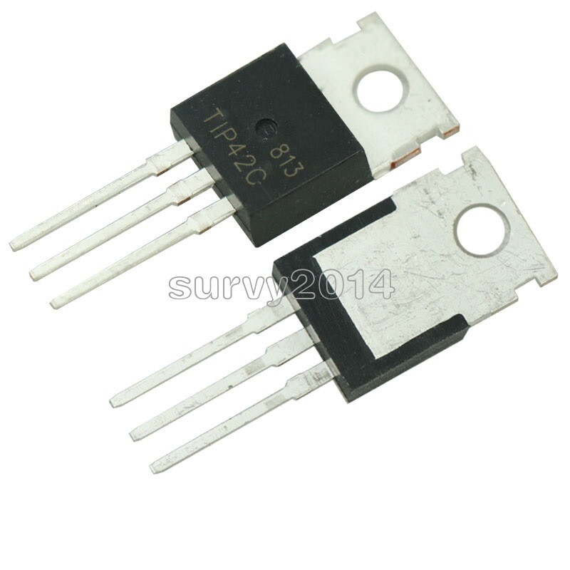 10PCS TIP42C TIP42 PNP TRANSISTOR TO-220 100V 6A NEW | eBay