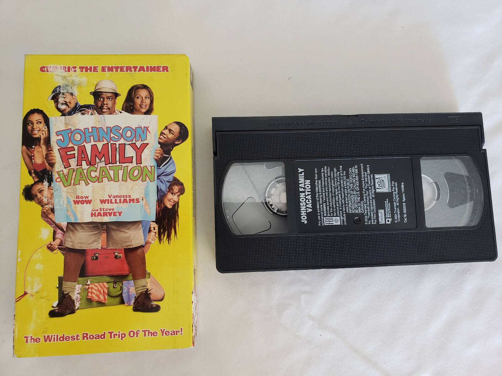 Johnson Family Vacation VHS VCR Movie 2004 Cedric the Entertainer ...