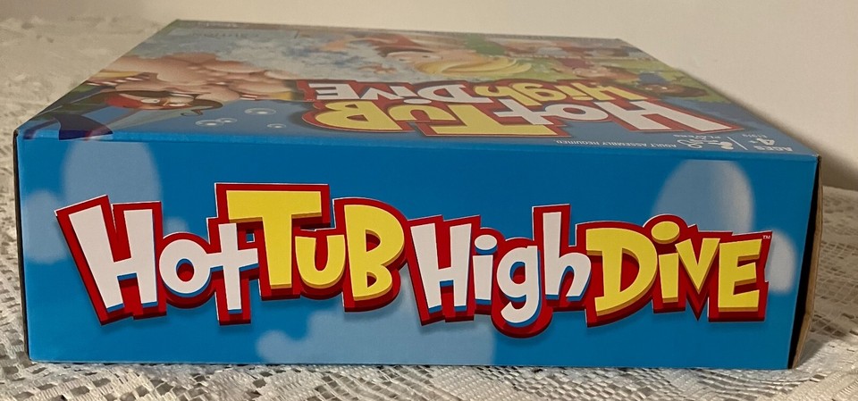 Hot Tub High Dive Game Hasbro Bubbles & Foam Ages 4+ New, Sealed | eBay
