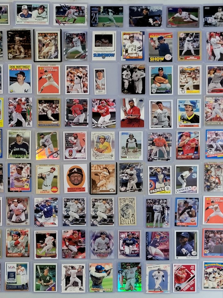 40 Or More Repacked Baseball Cards Per Mystery Lot. From 3x To 10x Book ...