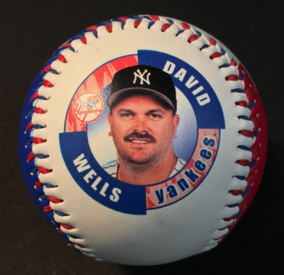 NY Yankees David Wells MLB Stats Souvenir Collectible Baseball NEW | eBay