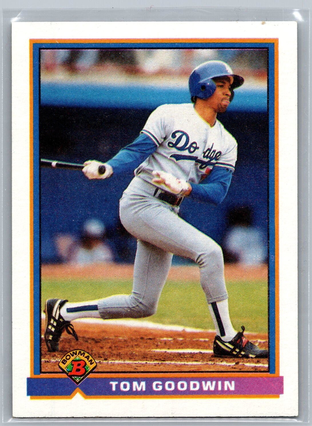 1991 TOPPS BOWMAN CARD # 608 Tom Goodwin - Los Angeles Dodgers | eBay