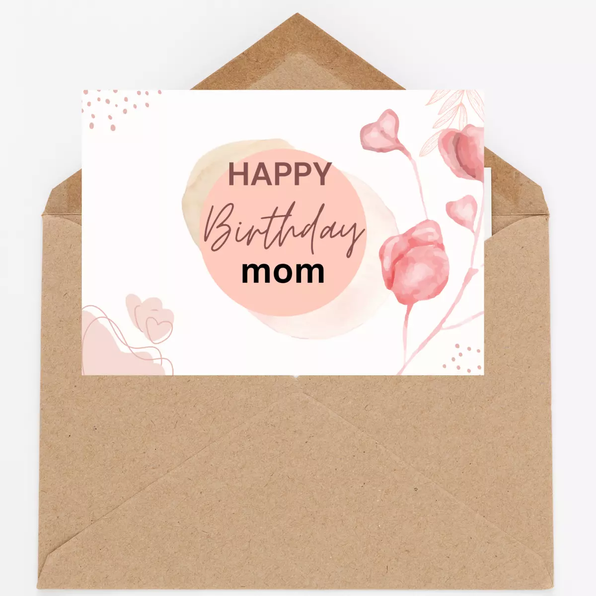 Happy Birthday Cards For Mom To Print
