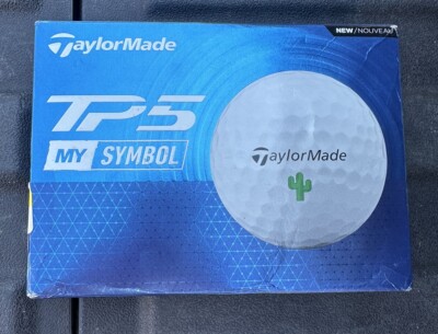 Men's TaylorMade TP5 My Symbol Golf Balls - Cactus | eBay
