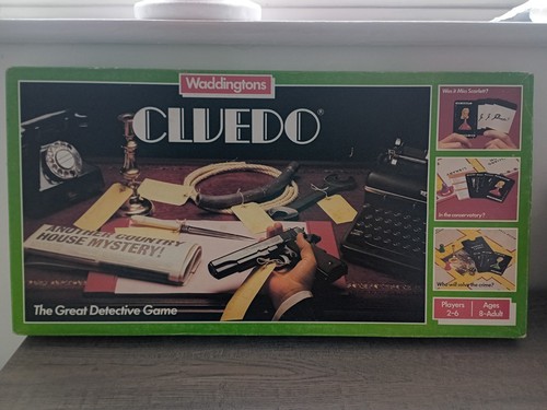 Original 1983 Vintage Cluedo Board Game By Waddingtons | eBay