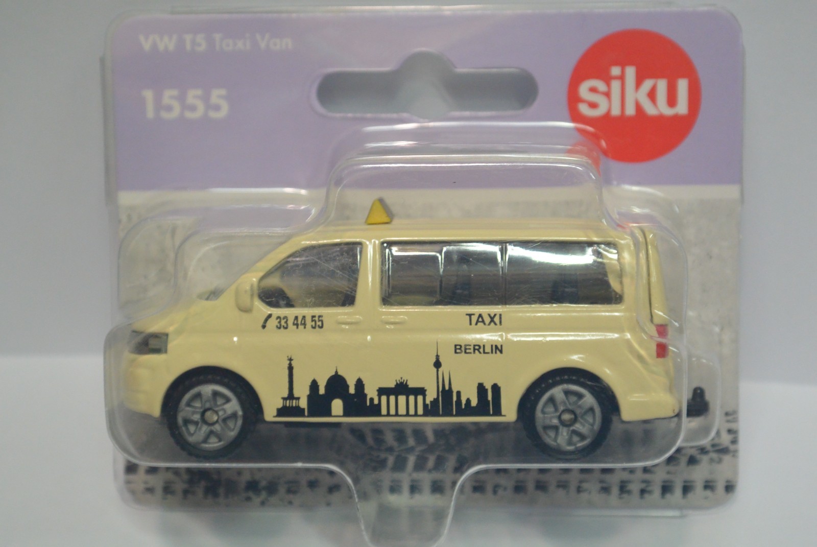 Siku 3" Diecast car VW T5 Taxi Van #1555 4006874015559| eBay